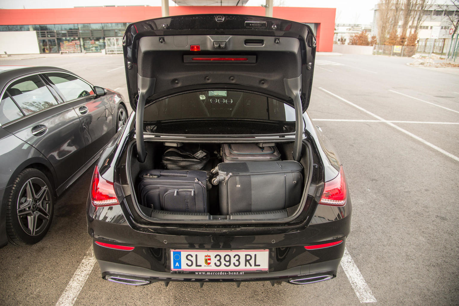 Mercedes A Klasse Kofferraumvolumen