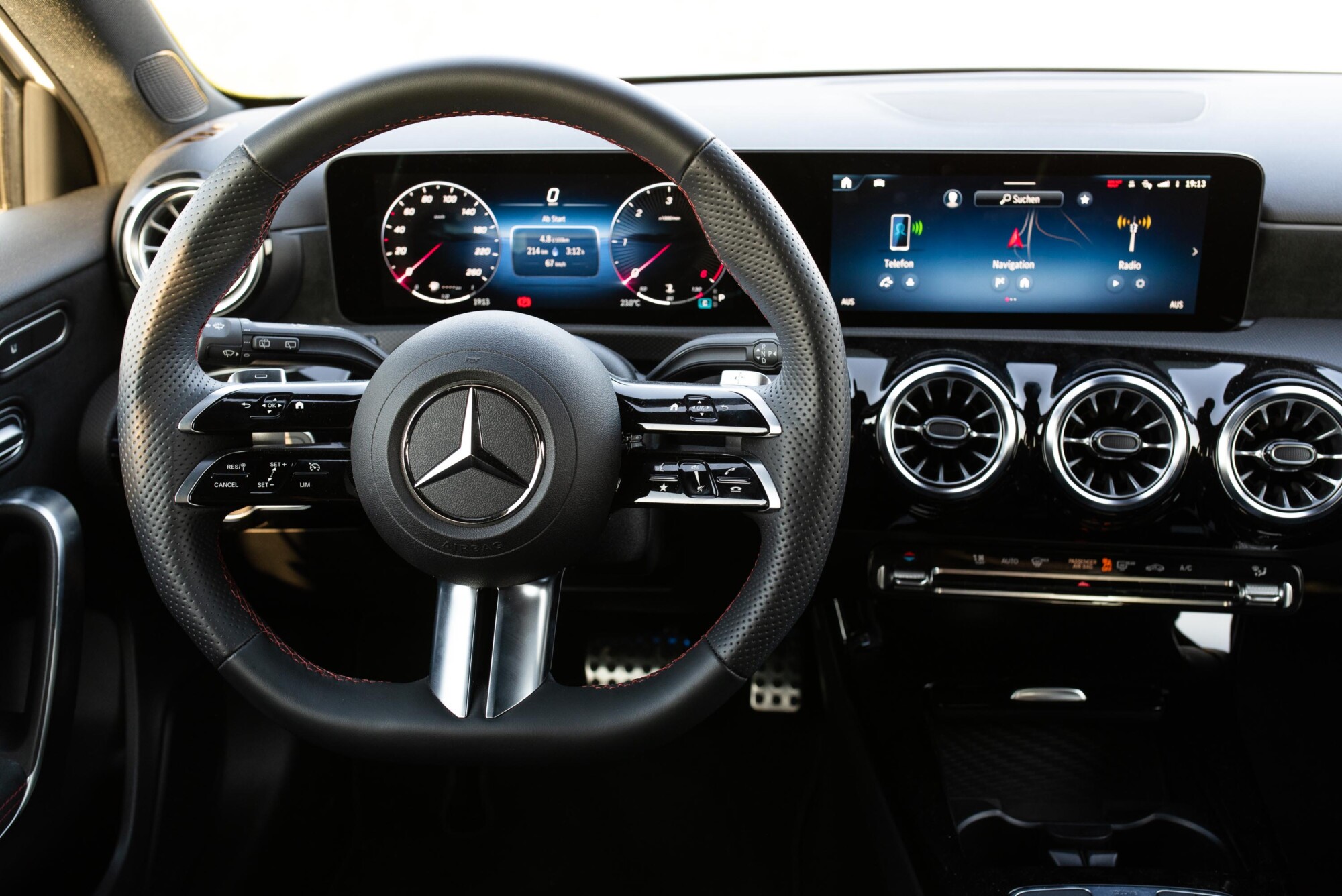 Mercedes A 180 Innenraum